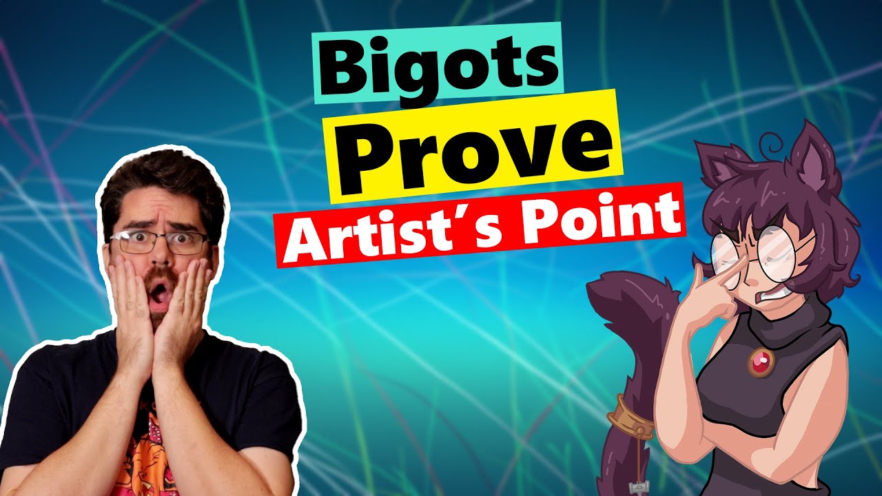 Artist Calls Out Bigots...Bigots Then Prove Her Points. - YouTube