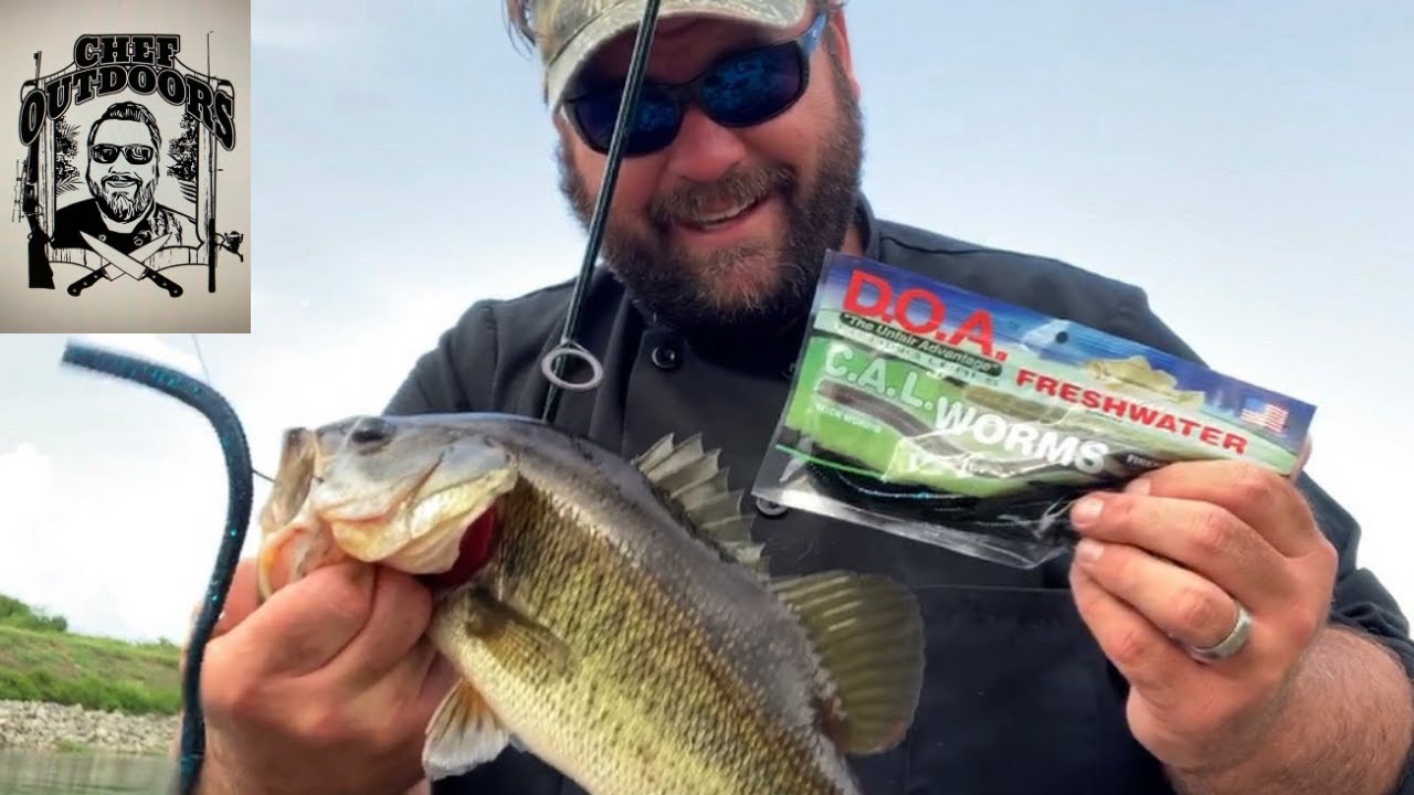 DOA fishing Lures "CATCHING CANAL BASS" (Florida bass fishing) - YouTube