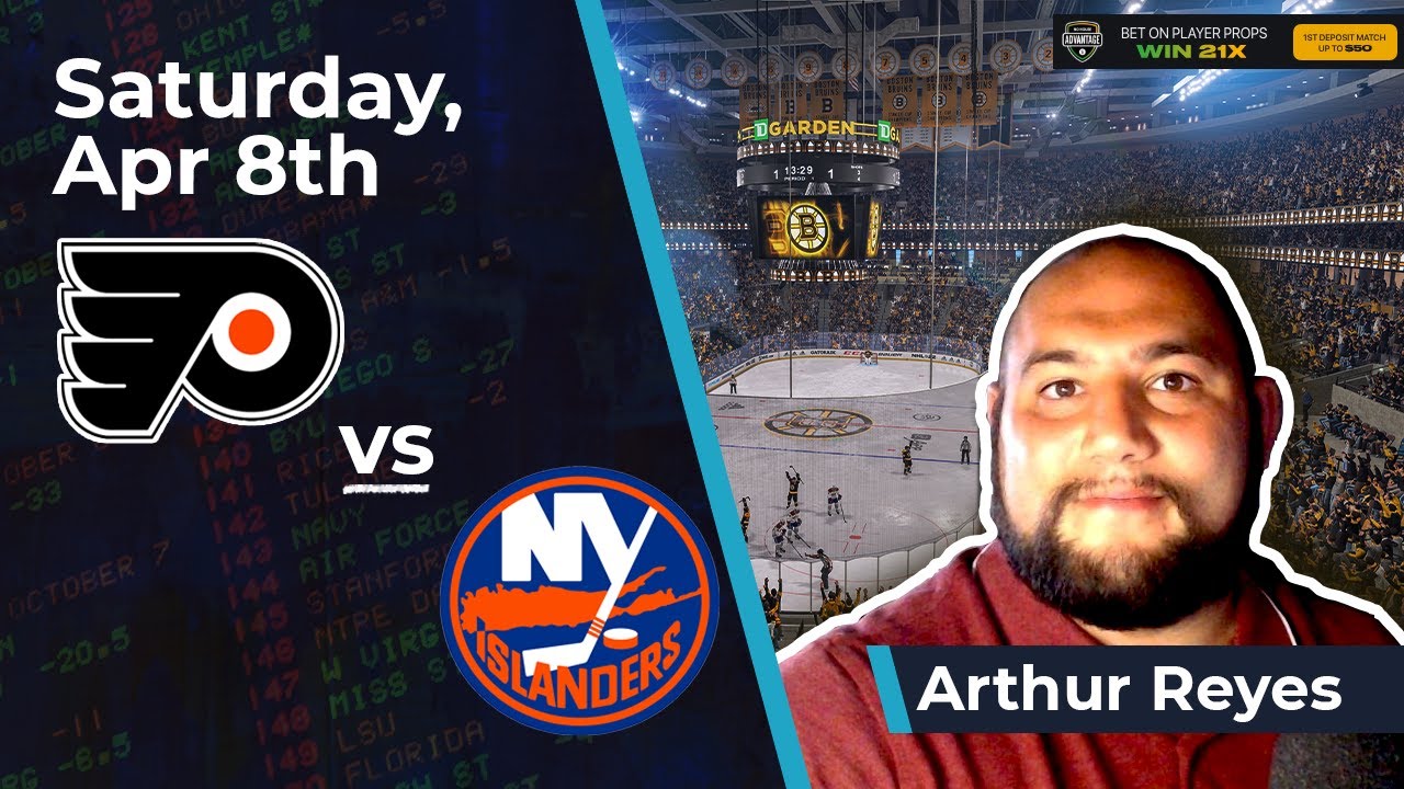 Flyers vs Islanders, 4/8/2023: NHL Free Betting Pick From Arthur Reyes ...