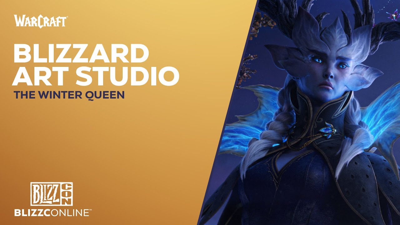 BlizzConline 2021 - Blizzard Art Studio: The Winter Queen - World of ...