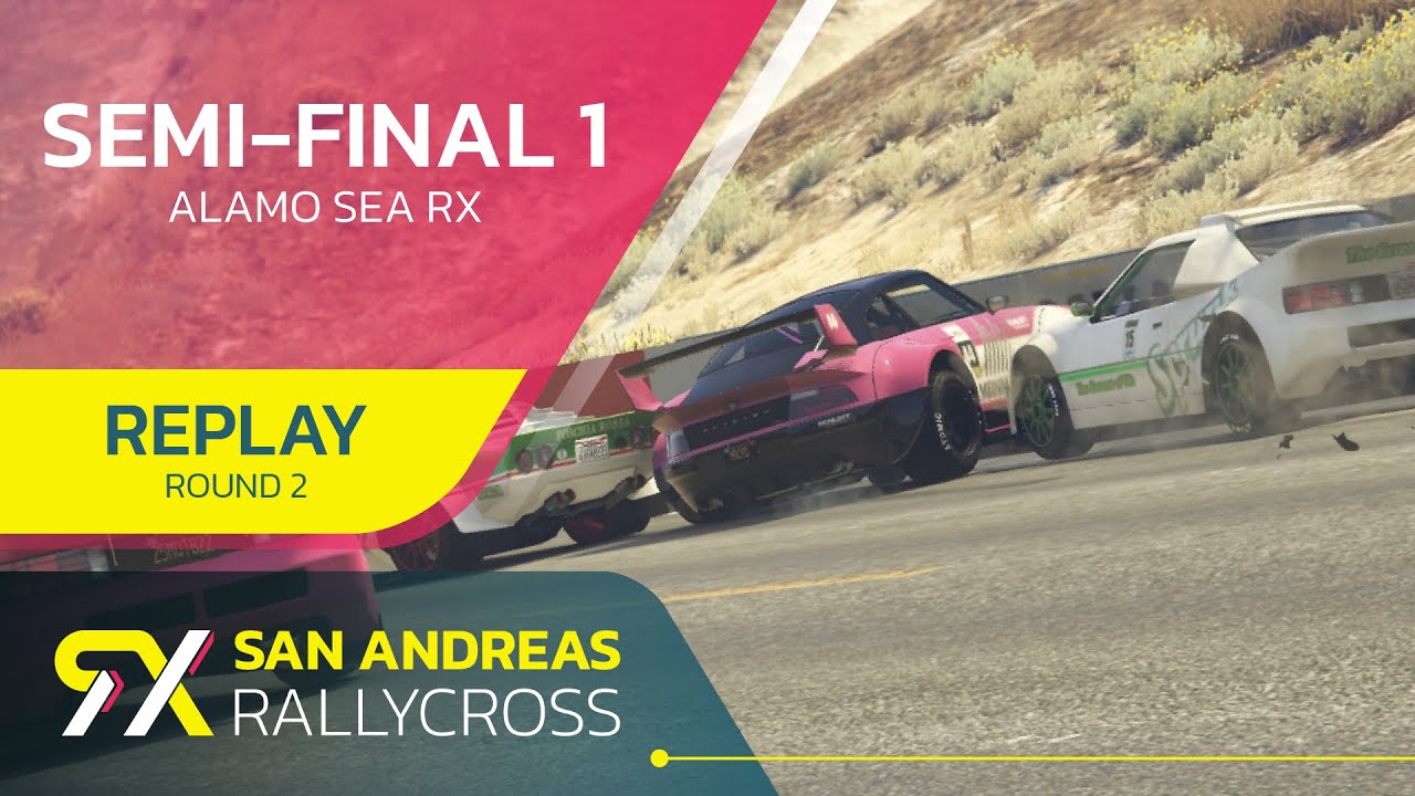 SARX Championship S5 Round 2 - Alamo Sea RX - Semi-final 1 Replay - YouTube