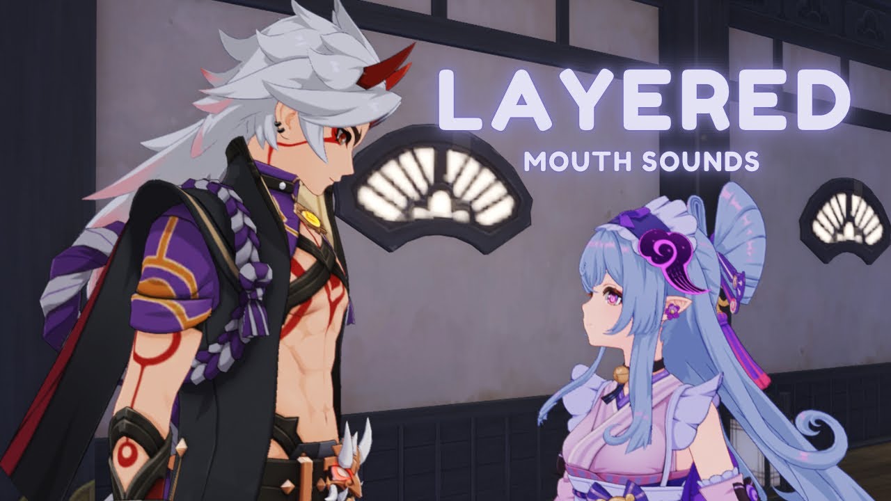 Gaming ASMR | Genshin Impact | Layered/Echoed Mouth Sounds 💜 - YouTube