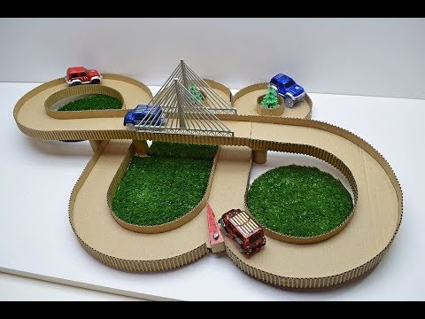 How to make Magic trick with magic cars with the bridge out of ...