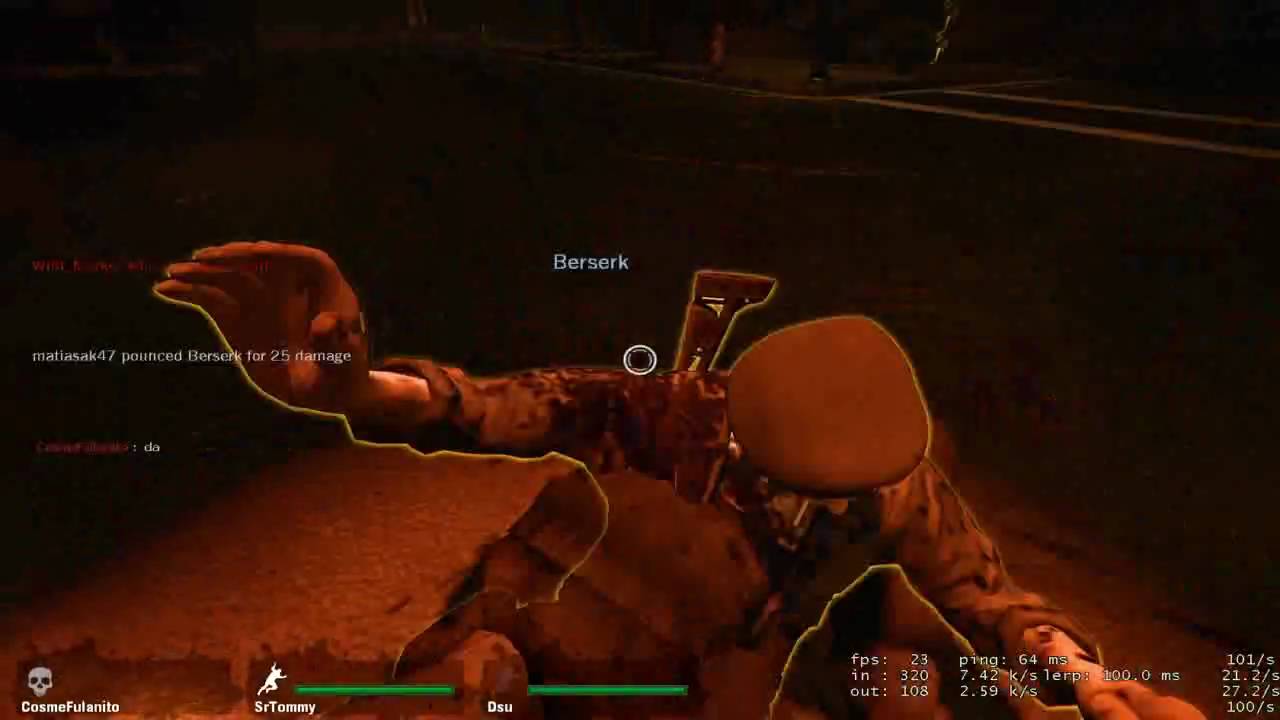 L4D Hunter pounce - YouTube