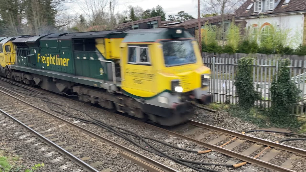 Class 70 + 66 | 70005 + 66504 | Freightliner | Double Header - YouTube