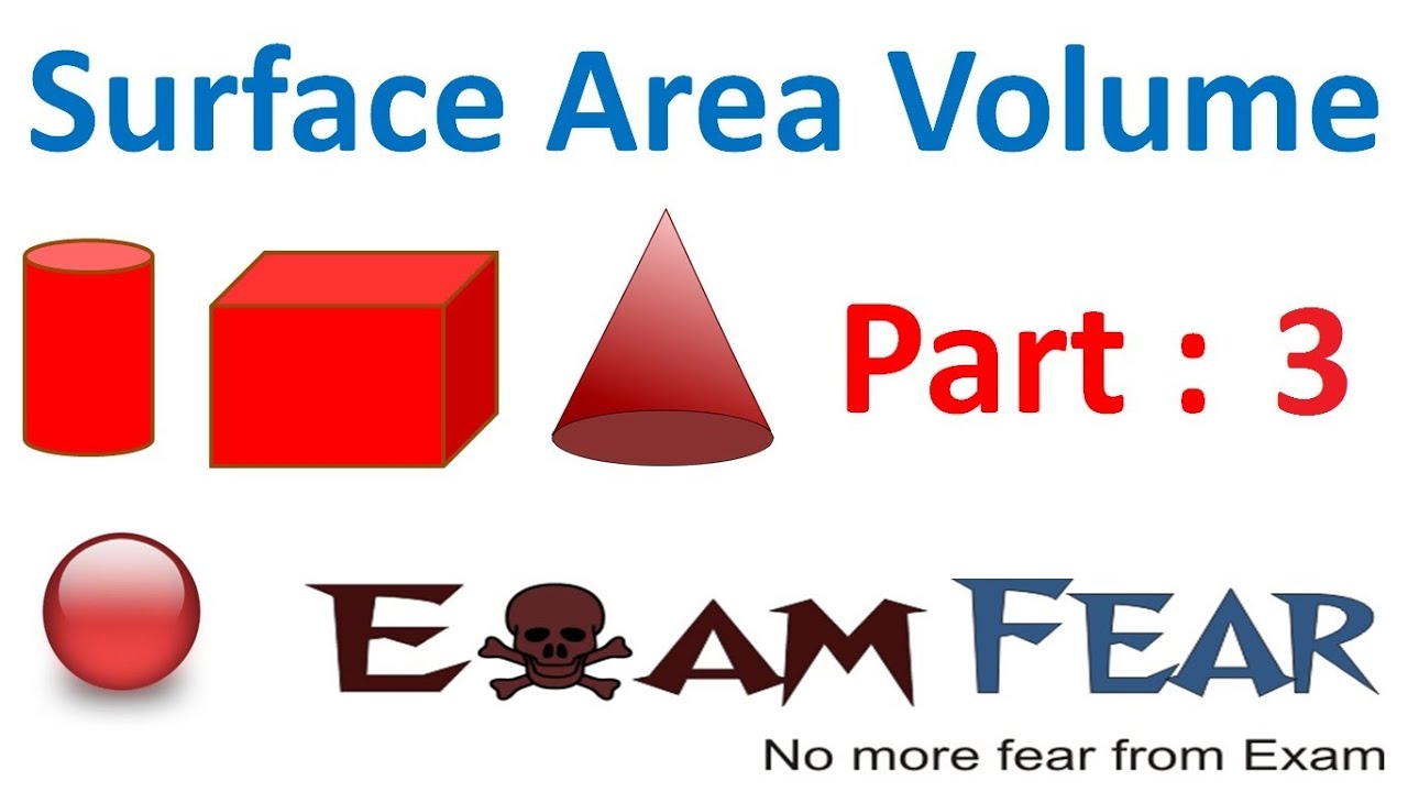 Maths Surface Area Volume Part 3 Surface Area Examples CBSE Class maths-surface-area-volume-part-3-surface-area-examples-cbse-class