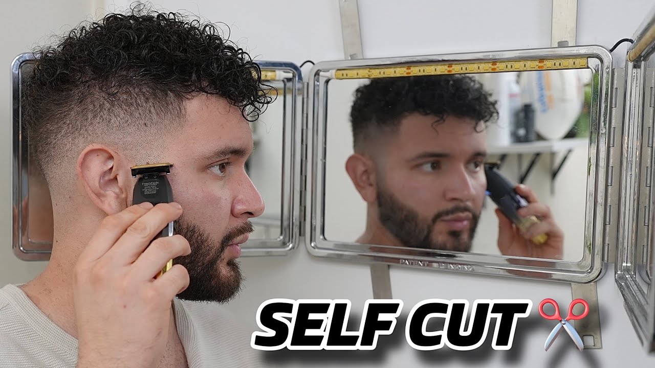 EASY way to SAVE money in 2024 | Men’s Self Grooming (Self Cut Fade ...