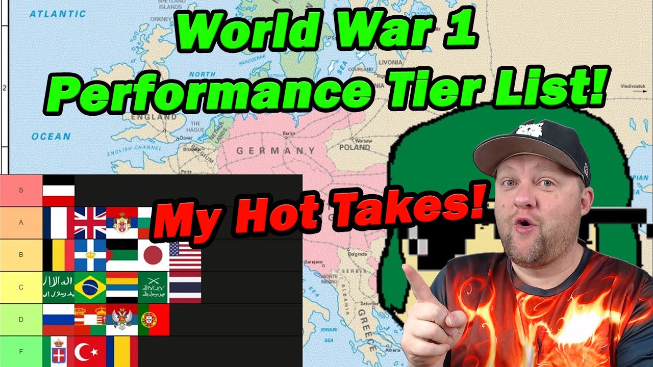History Teacher Reacts to Popular World War 1 Performance Tier List ...