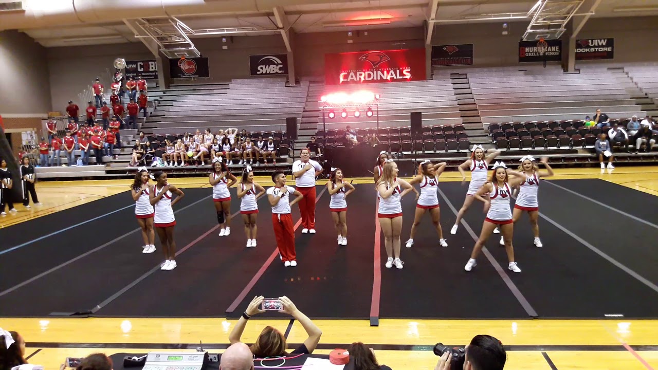 2017 Blackout Cheer pep-rally - YouTube