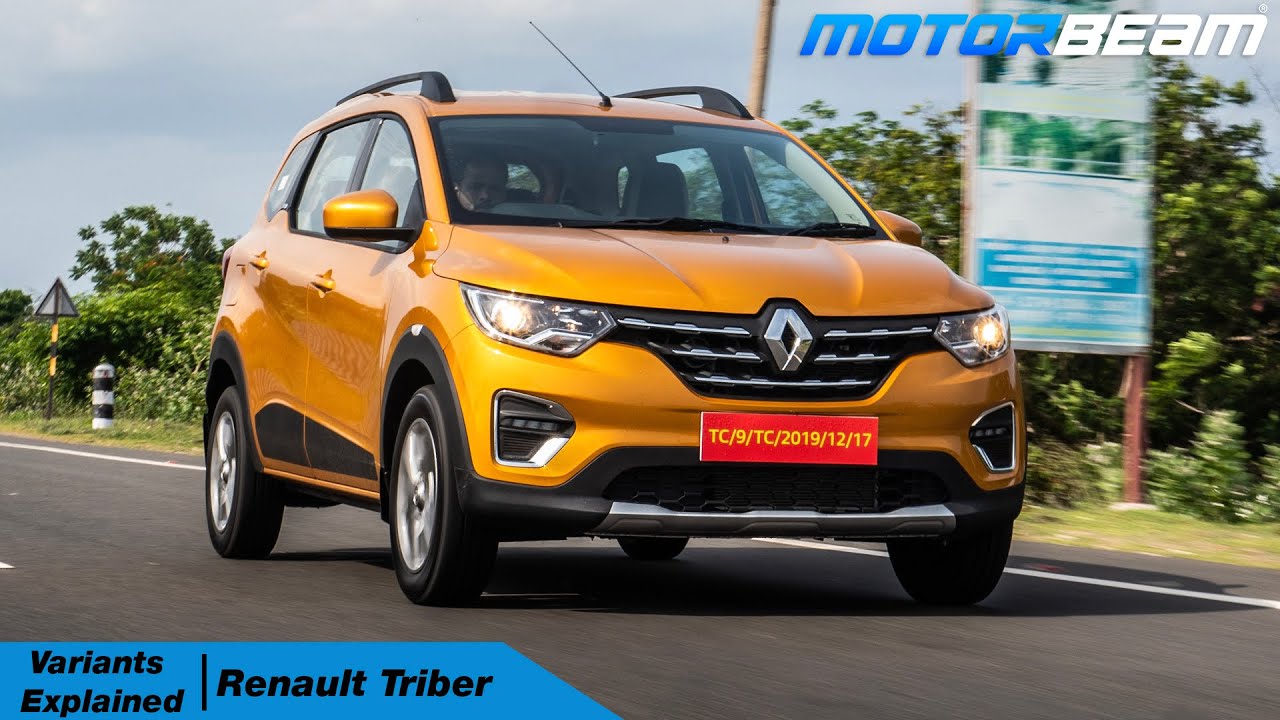 Renault Triber Variants Explained - Which One To Buy? | MotorBeam हिंदी ...