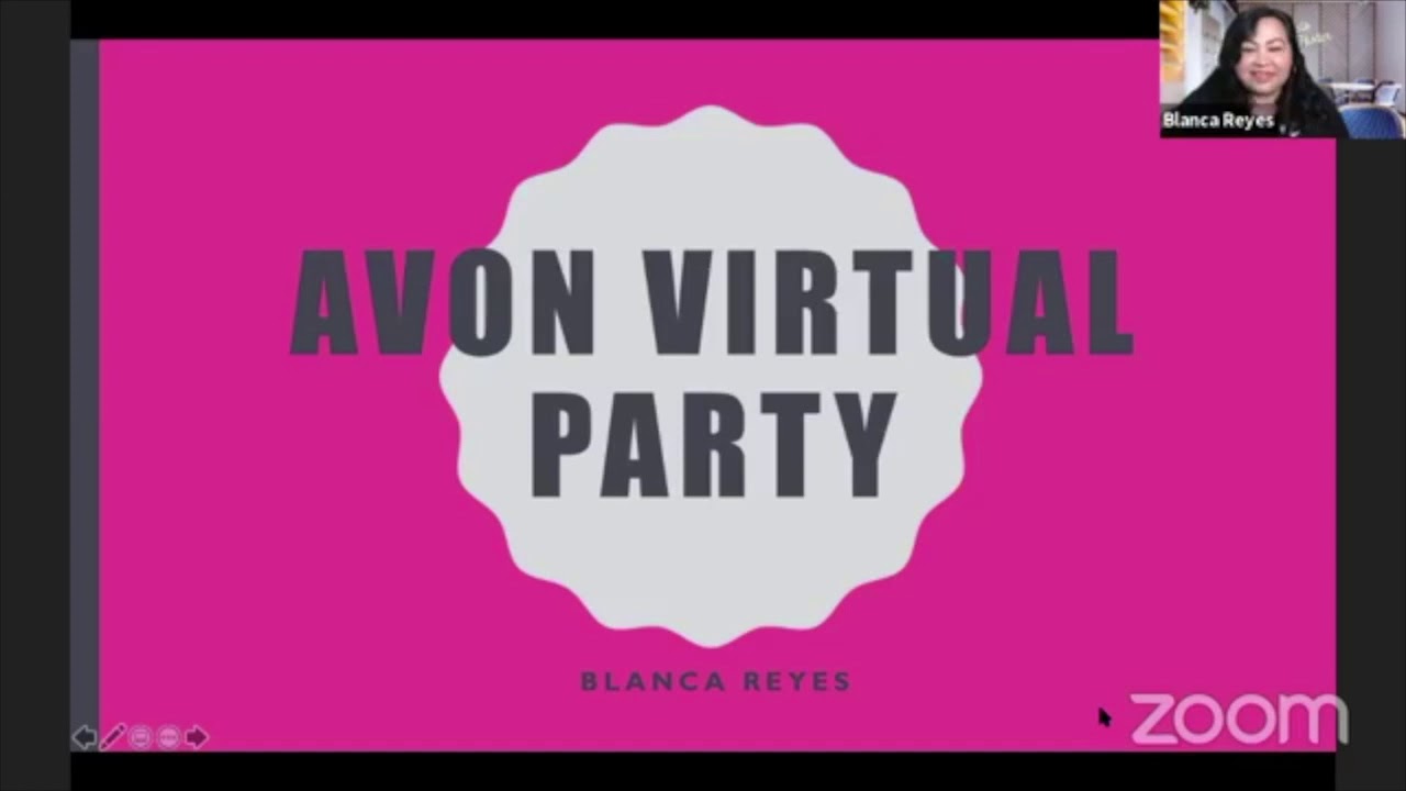 Avon Virtual Party- Step by Step - YouTube