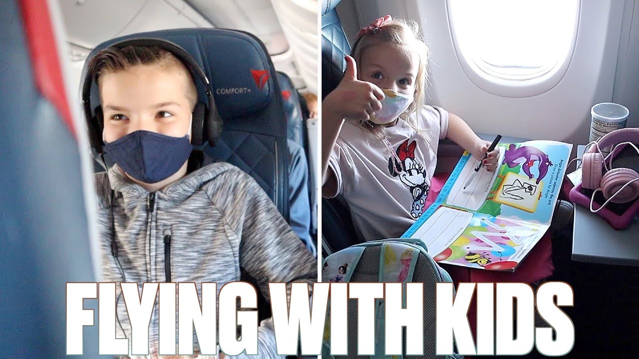 FLYING ON AN AIRPLANE FOR FOUR HOURS WITH FIVE KIDS TO WALT DISNEY ...