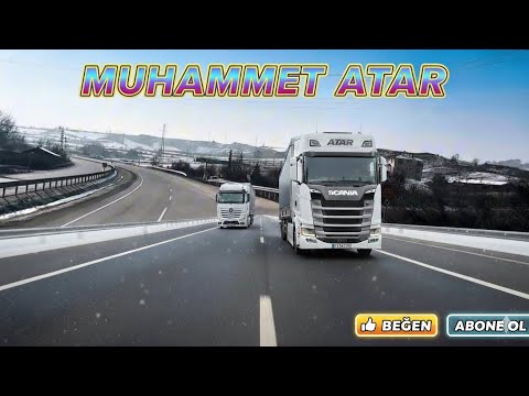 İKİ TIR TUĞLA YÜKÜ KAR MANZARALI TAŞKÖPRÜ ALATARLA KASTAMONU YOLUNDAYIZ 
