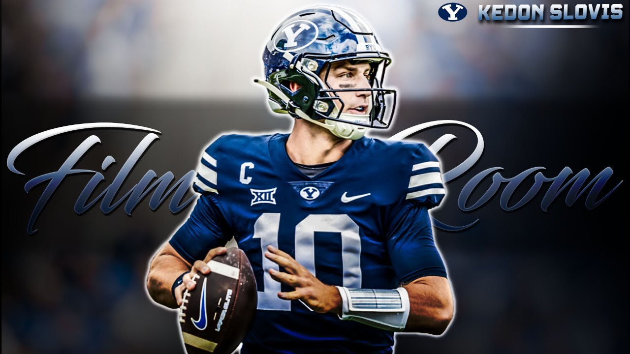 Kedon Slovis (QB) - All-22 Film Study - BYU Cougars, 2024 NFL Draft ...