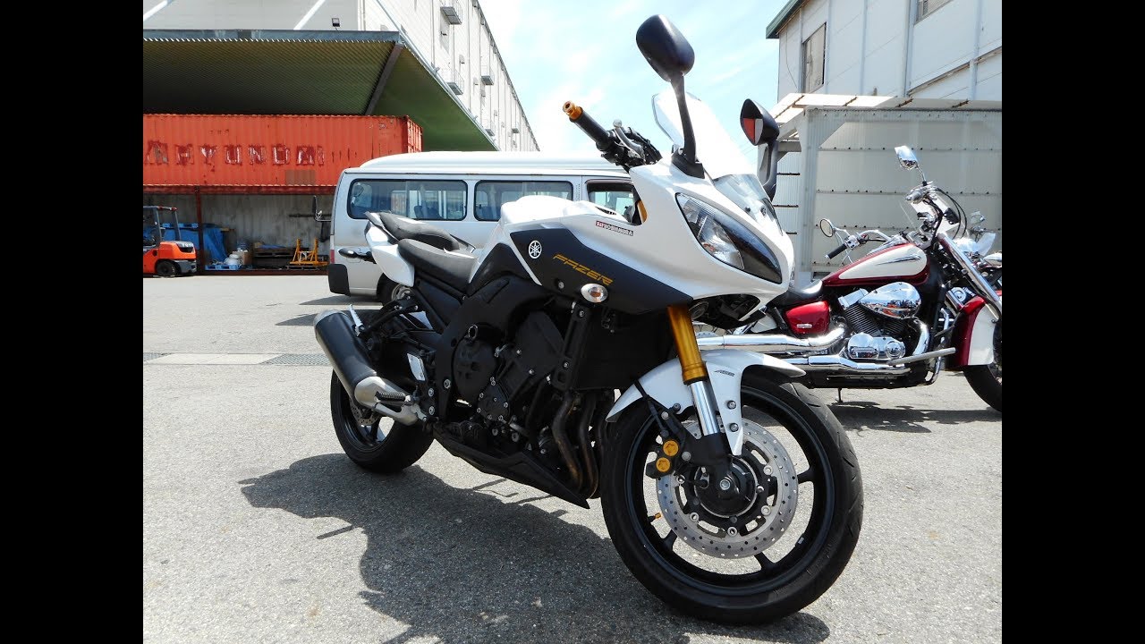 B9184 YAMAHA FZ8 ABS - YouTube