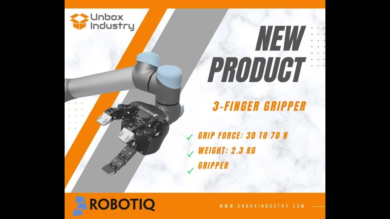 Robotiq 3 Finger product - YouTube
