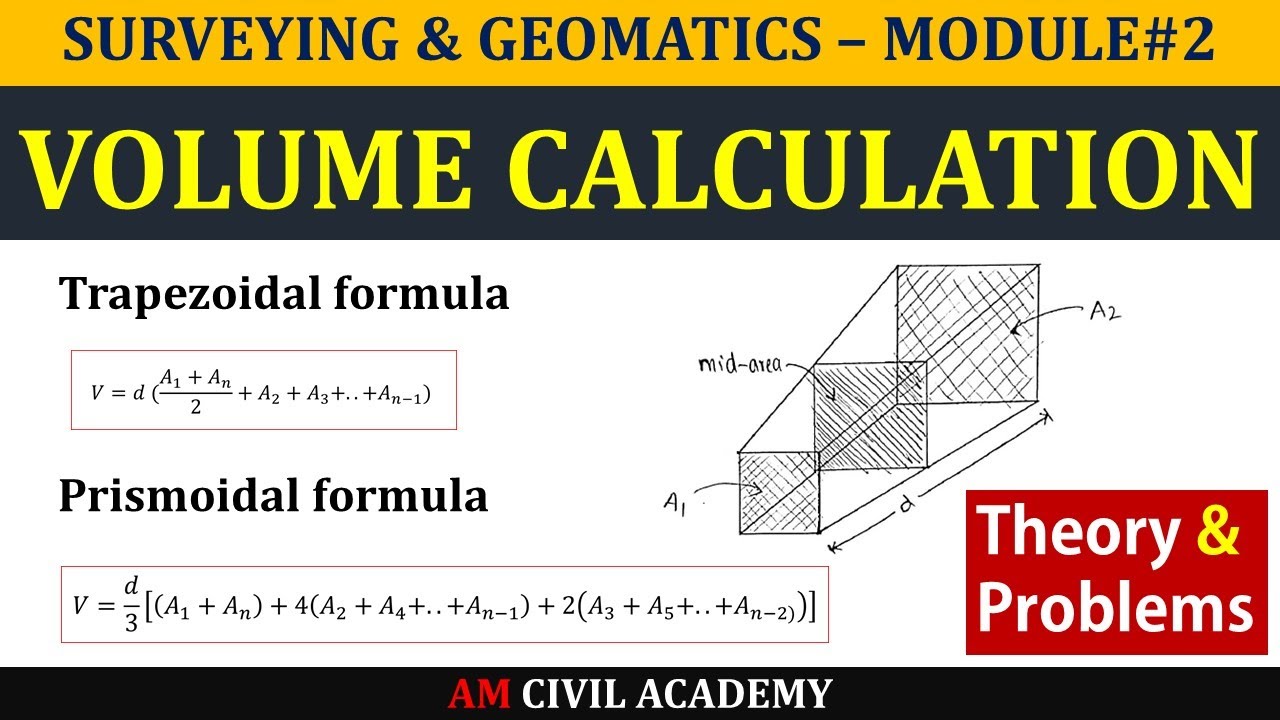 S&G Module2 [PART02] - Volume Calculation, Trapezoidal & Prsmoidal ...