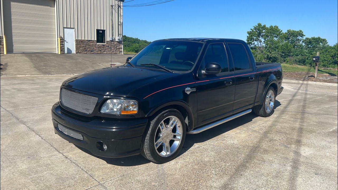 2002 Ford F-150 Harley Davidson Edition Supercharged! Walk around - YouTube