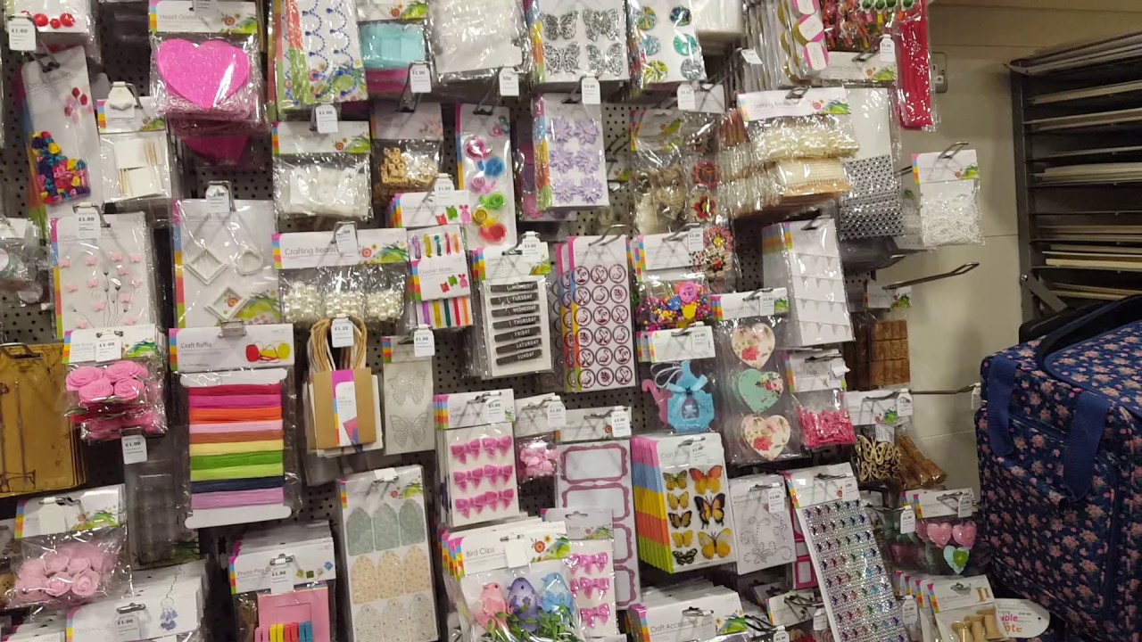 The Range - Boston store - 8th may - craft dept - shop with me - YouTube