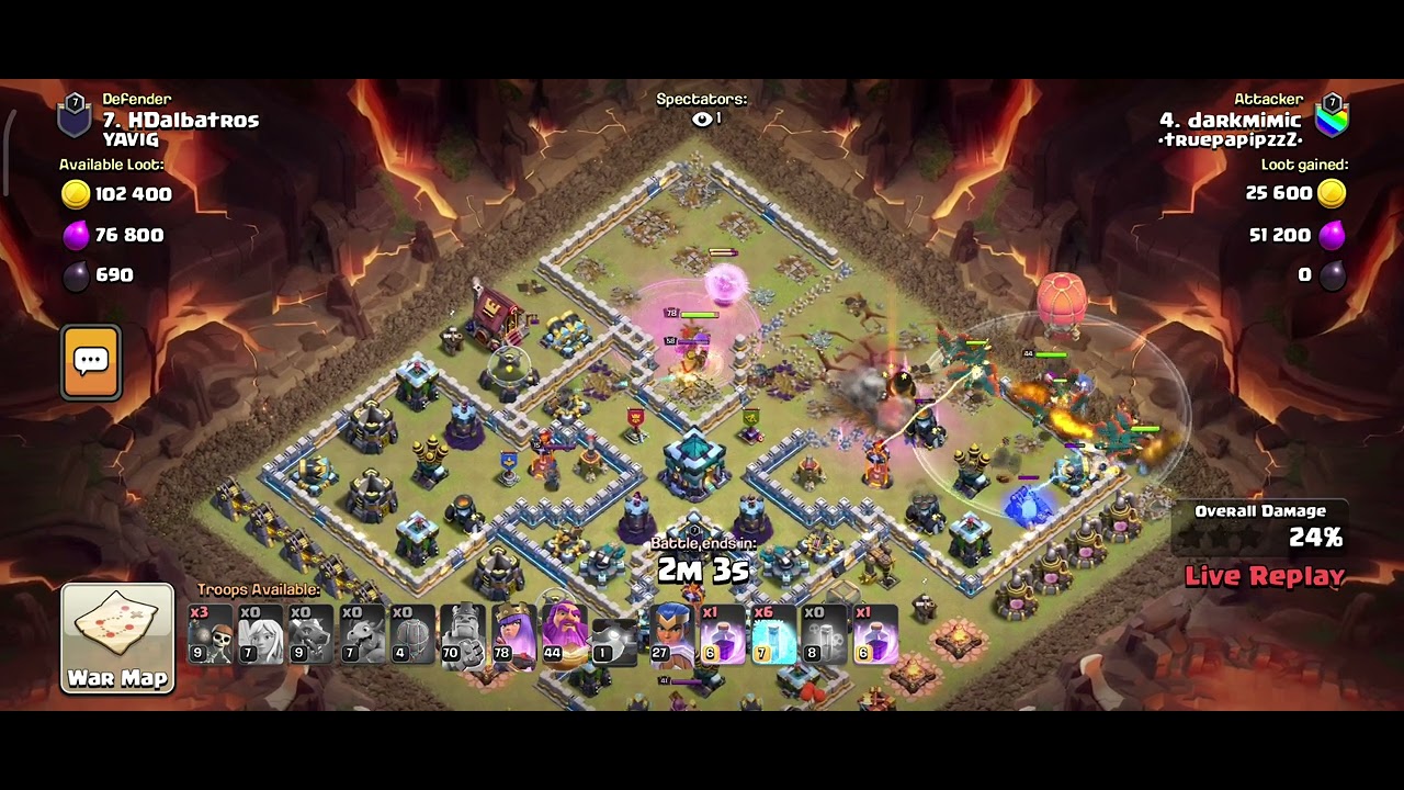 Clash of clans war attack. Let's go. - YouTube