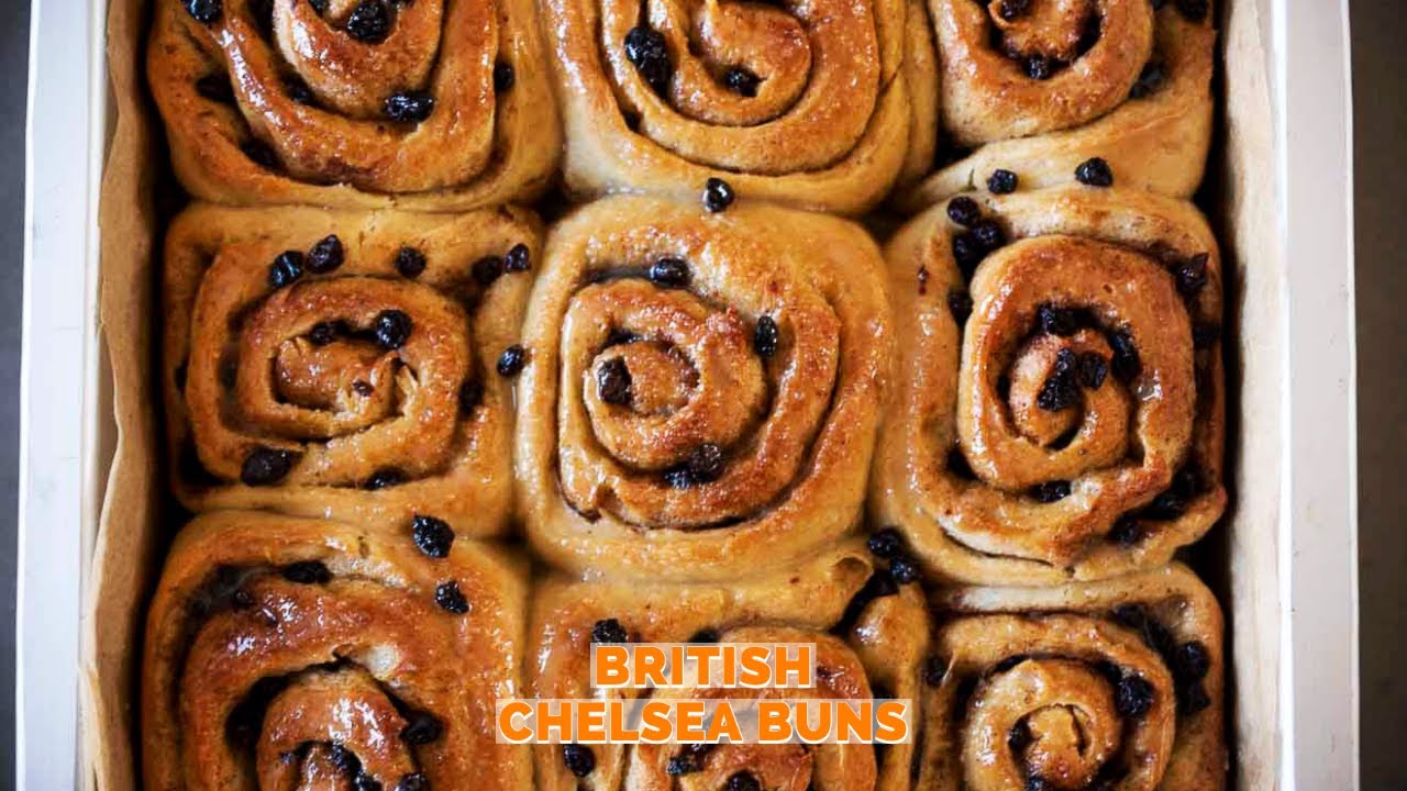 British Chelsea Buns - YouTube