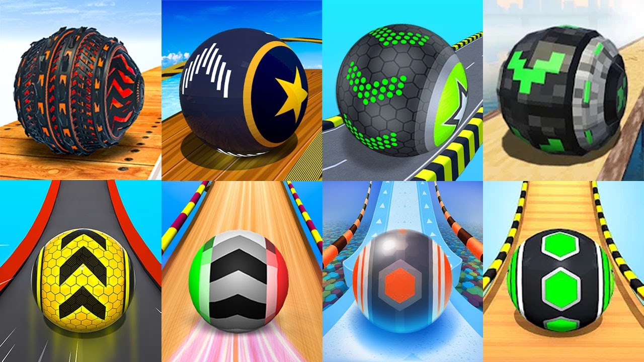 Going Balls VS GyroSphere Trials, Rollance Ball, Temple Rolling Ball ...