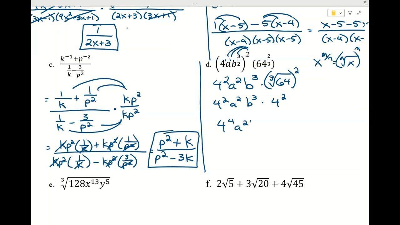 Exam 3 Review (College Algebra) - YouTube