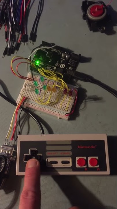 NES Controller with Arduino Uno - YouTube