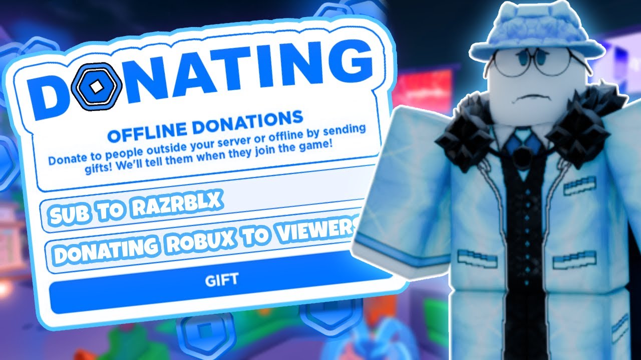 🔴LIVE | PLS DONATE | DONATING ROBUX TO VIEWERS | - YouTube