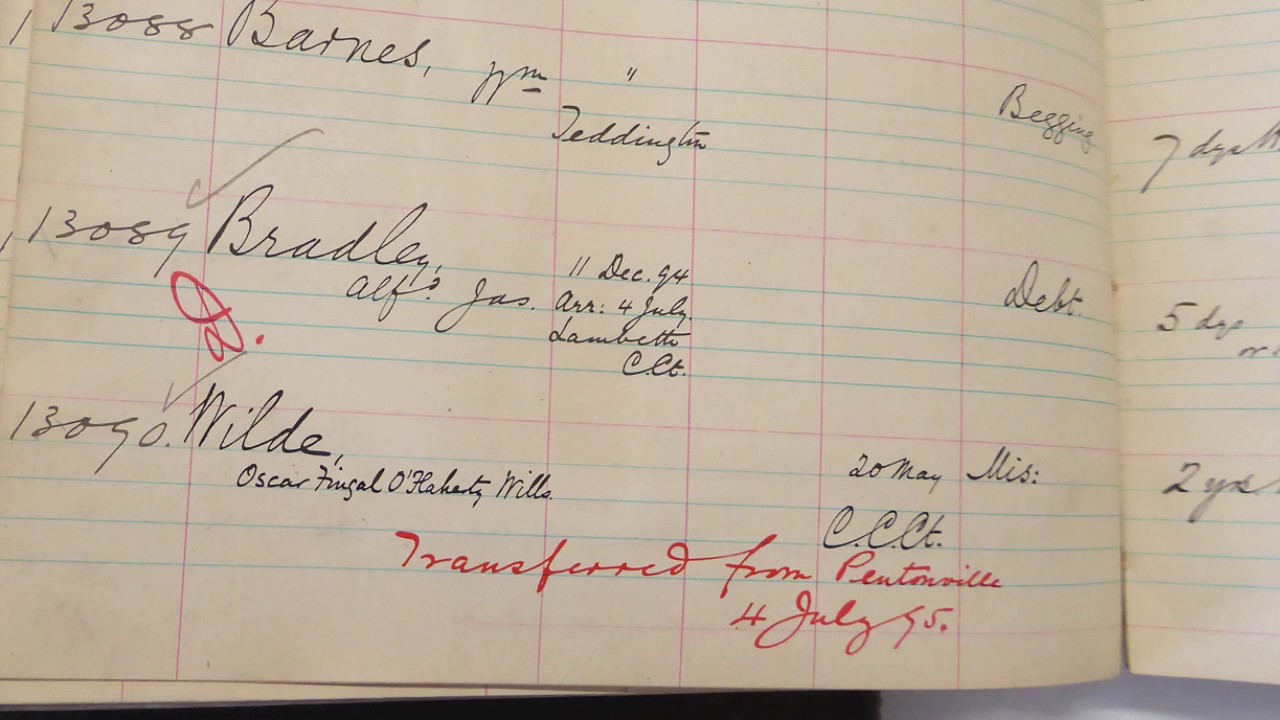 Example of a prison record held at London Metropolitan Archives - YouTube