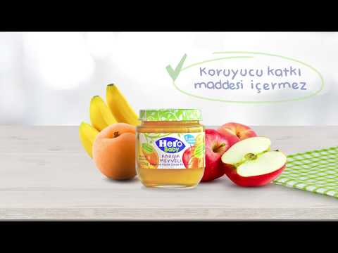 Doğal Tarım ile Yetiştirilen Meyveler Hero Baby Kavanozlarında!