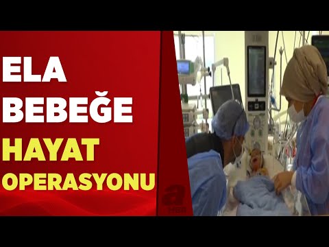 9 günlük Ela bebek yapılan başarılı operasyonla yeniden hayata tutundu | A Haber