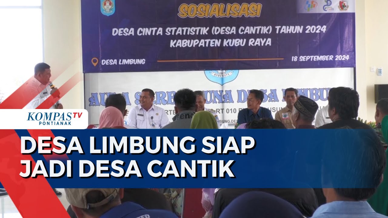 Desa Limbung Siap Jadi Desa Cantik di Kubu Raya - YouTube