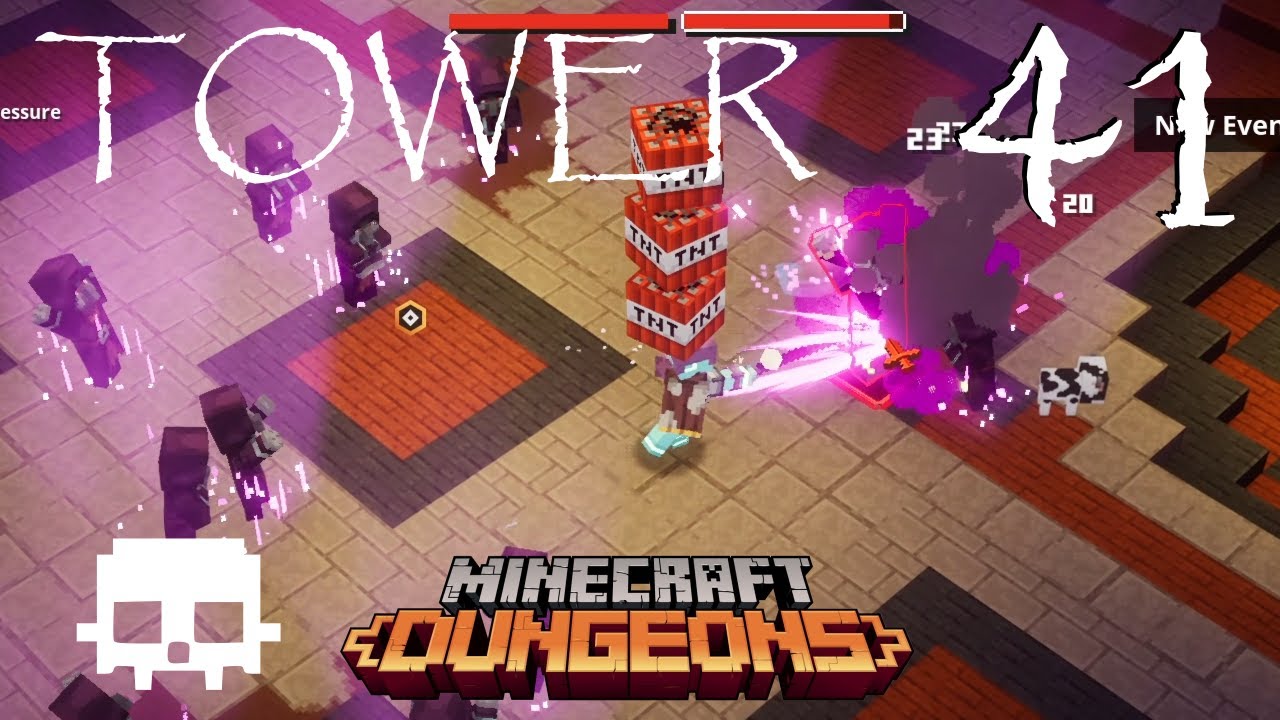 Minecraft Dungeons - Tower 41 (Default) (No Commentary Gameplay) - YouTube