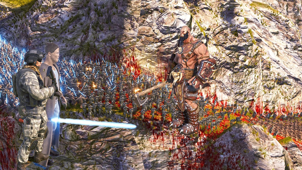 Can the temple guards stop 3 million orc warriors ??? Ultimate Epic ...