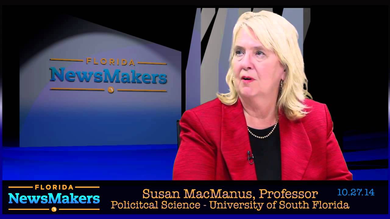 Florida NewsMaker: Dr. Susan MacManus - YouTube