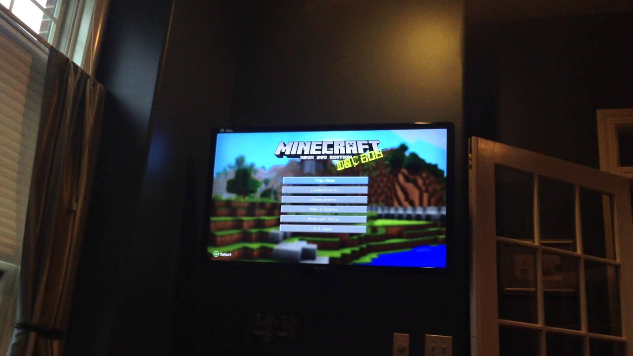 Weird splash text in minecraft Xbox 360 edition - YouTube