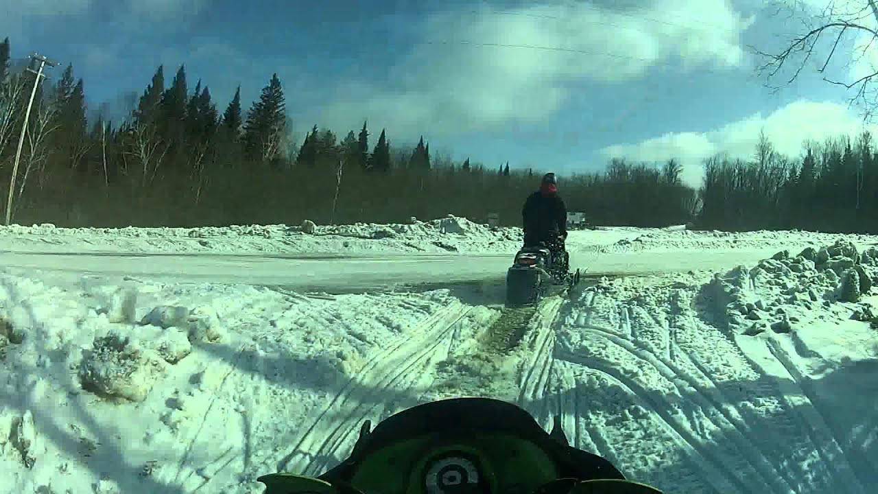 Gopro hero 2 sled ride feb 21st 2016 #1 - YouTube