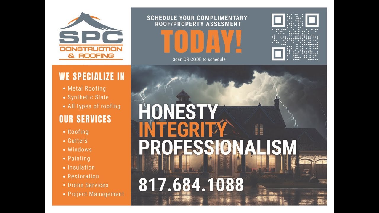 SPC Roofing & Construction 2023 Projects: Storm Restorations & Roof Replacements - YouTube