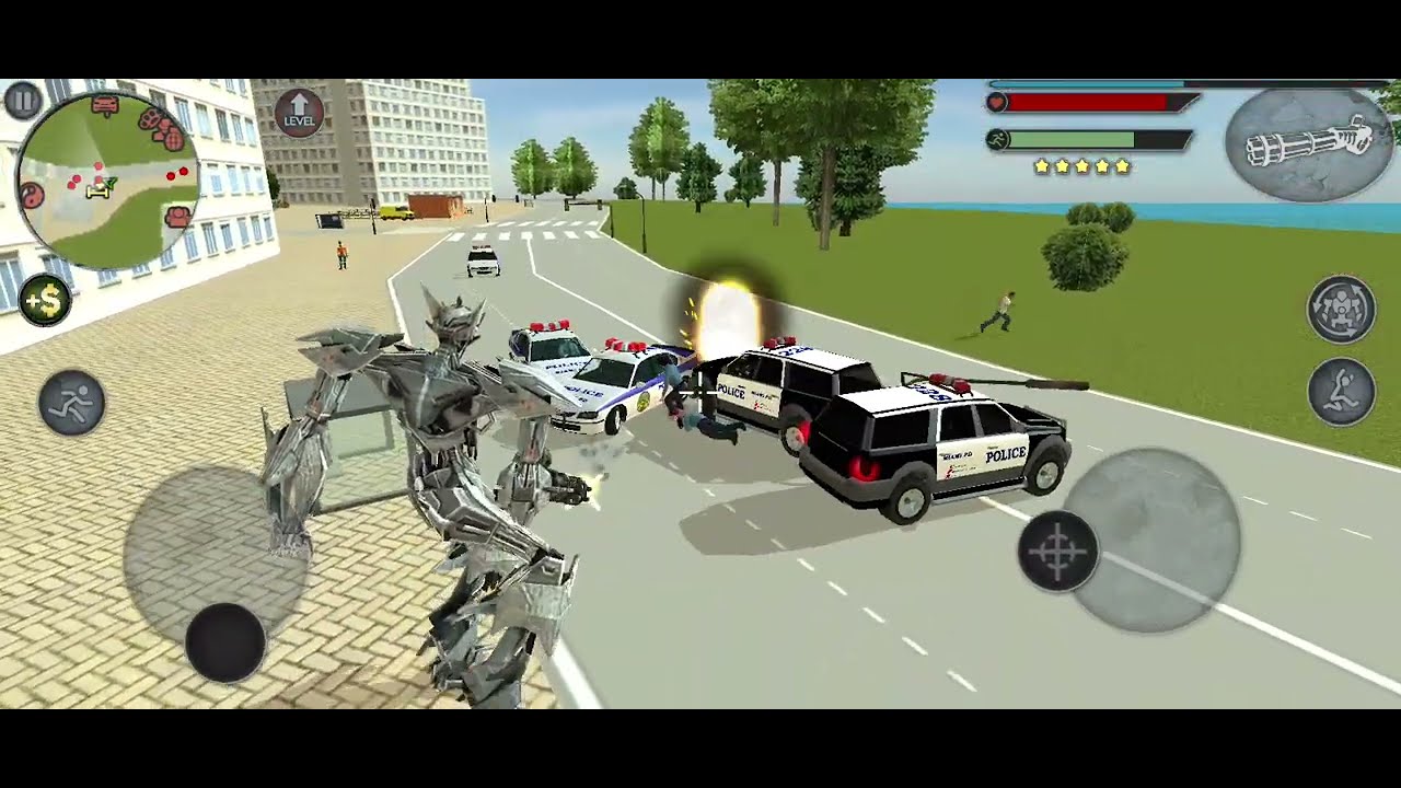 Robot Plane #4 | by Naxeex Corp | Android Gameplay FHD - YouTube