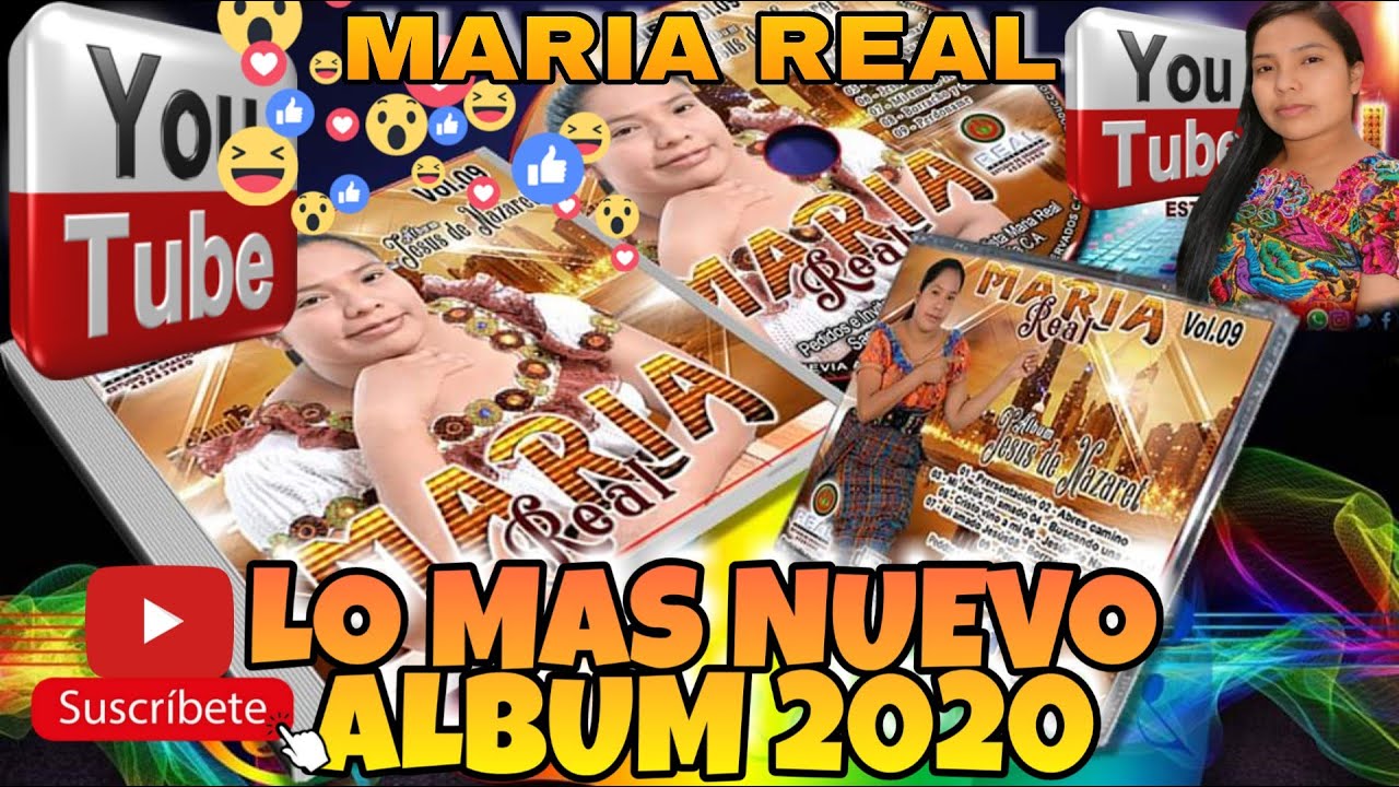 SOLISTA MARIA REAL VOL9 *ALBUM COMPLETOTO 2020 * (MUSICA QUE EDIFICA TU VIDA) - YouTube
