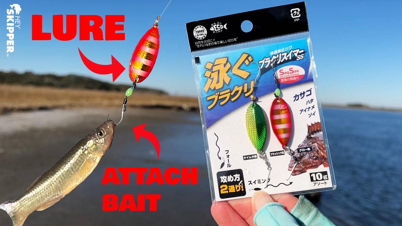 This Japanese Lure Changes EVERYTHING: Bait AND Lure Fishing Combined ...