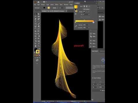 Create Stunning Line Art Using Arc Tool & Tilde Key in Illustrator / Easy an creative tutorial ...