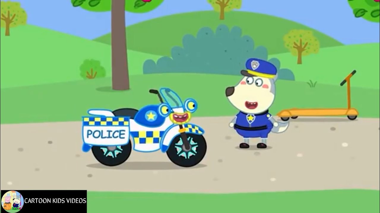 Wolfoo Plays with Talking Vehicle. Wolfoo Kids Videos. Cartoon Kids ...