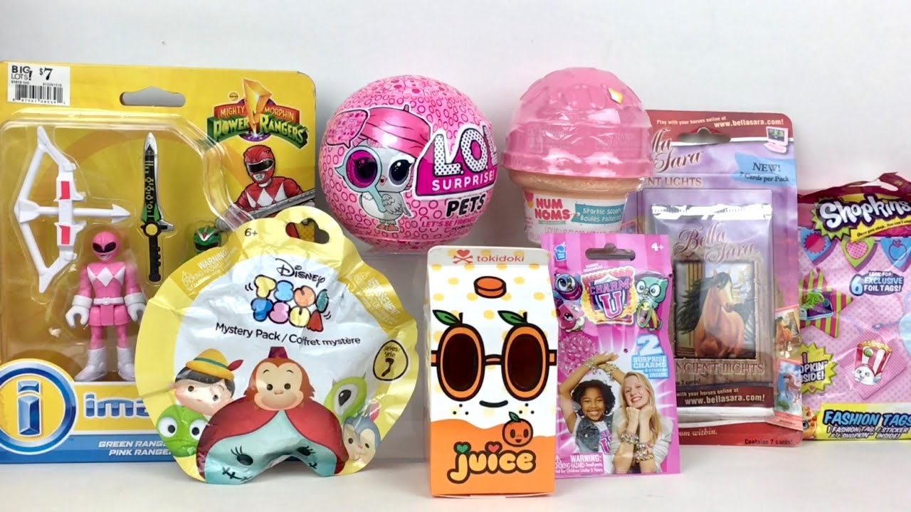 Lol Surprise Pets Tokidoki Num Noms Disney Tsum Tsums Power Rangers ...