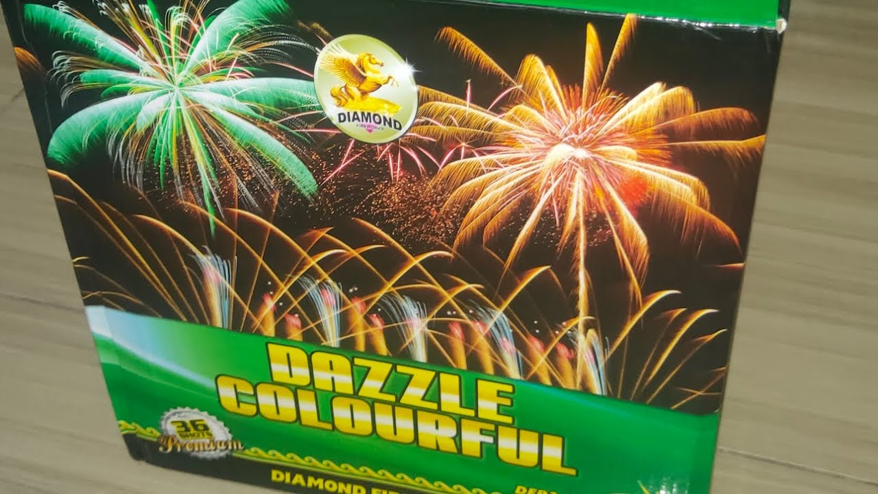 DAZZLE COLOURFUL 36 Premium Shots by Diamond Fireworks #fyp #shorts # ...