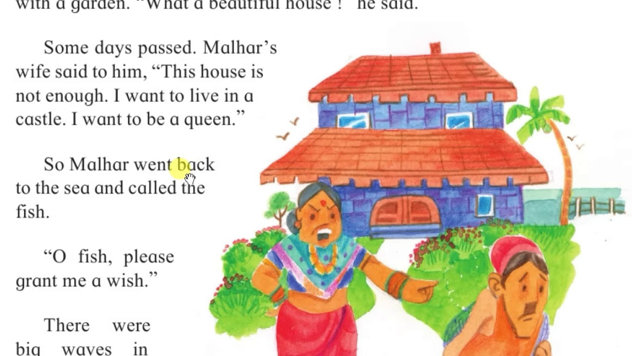 Fisherman and the Golden Fish | Chap 2 | Class 2 | Balbharati English ...