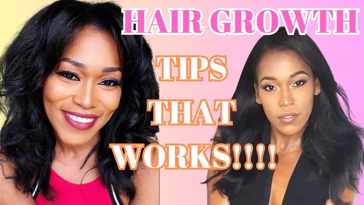 HAIR GROWTH TIPS | HOW TO GROW YOUR RELAXED HAIR - YouTube