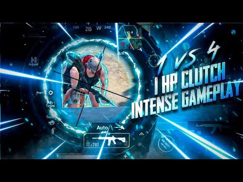 pubg mobile easy 1v3 clutch!