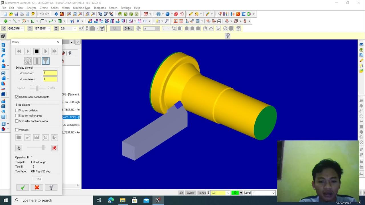 HOW TO MAKE THE CNC PROGRAM ON MASTERCAM ? - YouTube